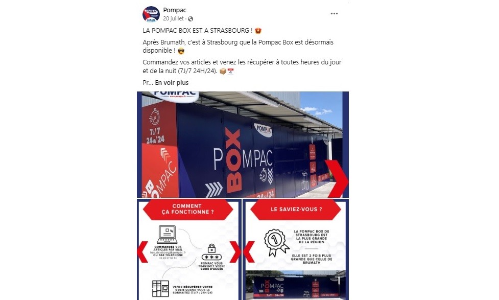 Espace Aubade : dans le Bas-Rhin, sa deuxième Pompac Box est strasbourgeoise